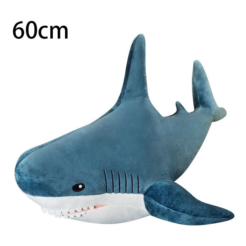 Ikea Blahaj Shark Boneca Pelúcia Brinquedo Presente 60cm Em Promoção Ofertas Na Americanas