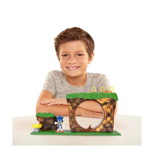 Brinquedo Cenario Sonic Green Hill Fase 1 Candide 3403 em Promoção na ... Brinquedo Cenario Sonic Green Hill Fase 1 Candide 3403 em Promoção na ...