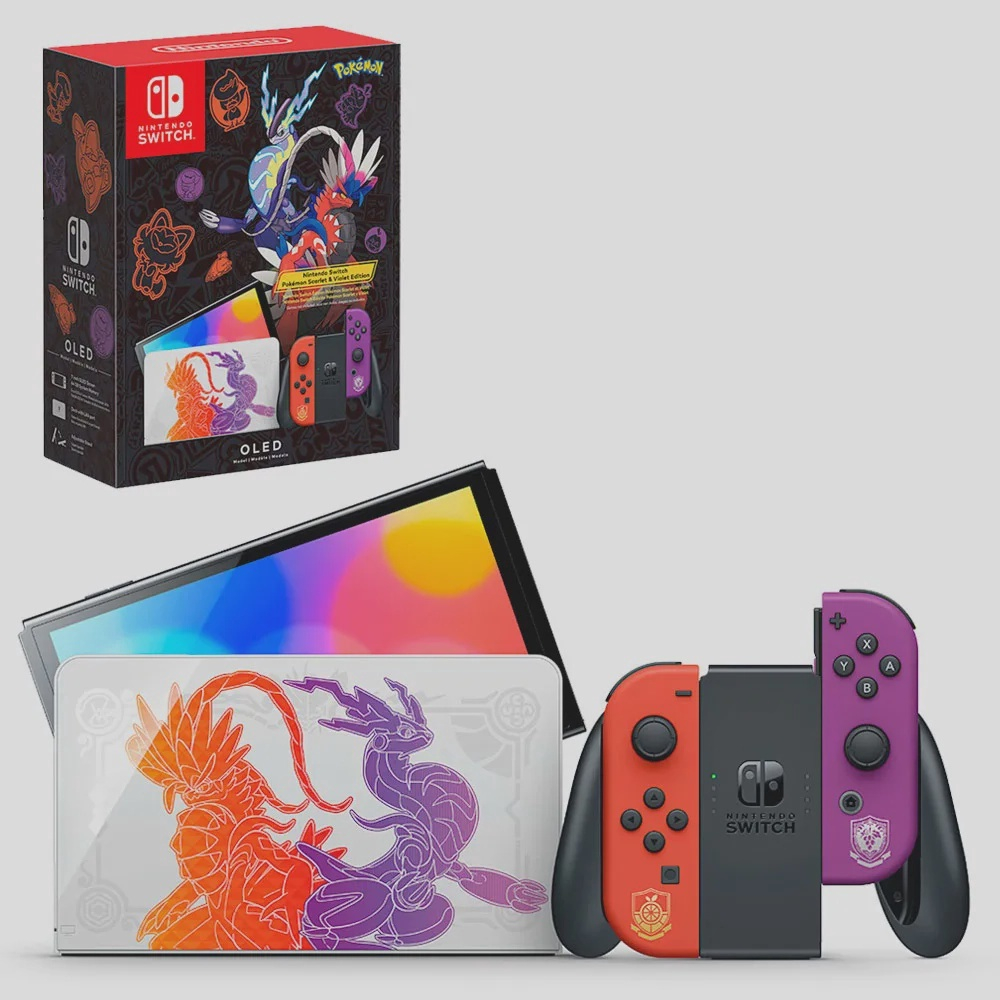 Console Nintendo Switch Oled 64gb Edition Pokémon Scarlet And Violet No