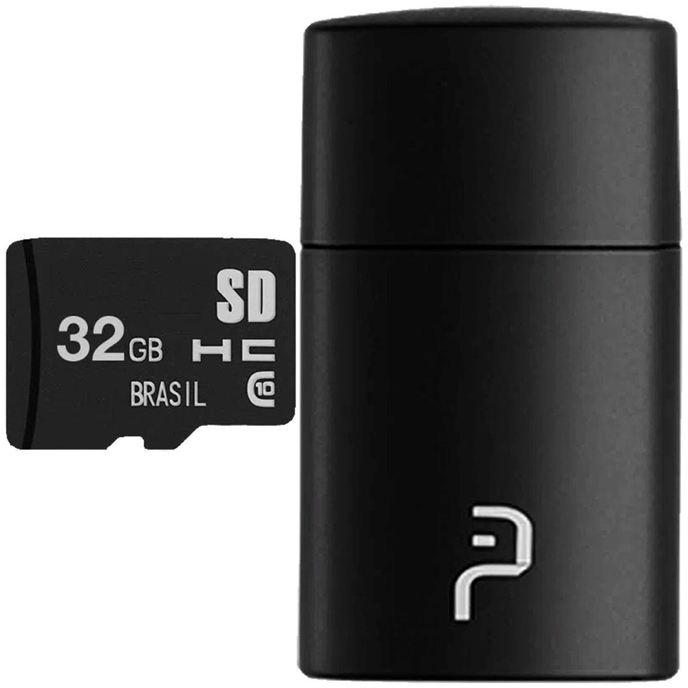 Kit 2 Cartão Memória 32Gb Classe 10 Leitor Adaptador Micro | Submarino