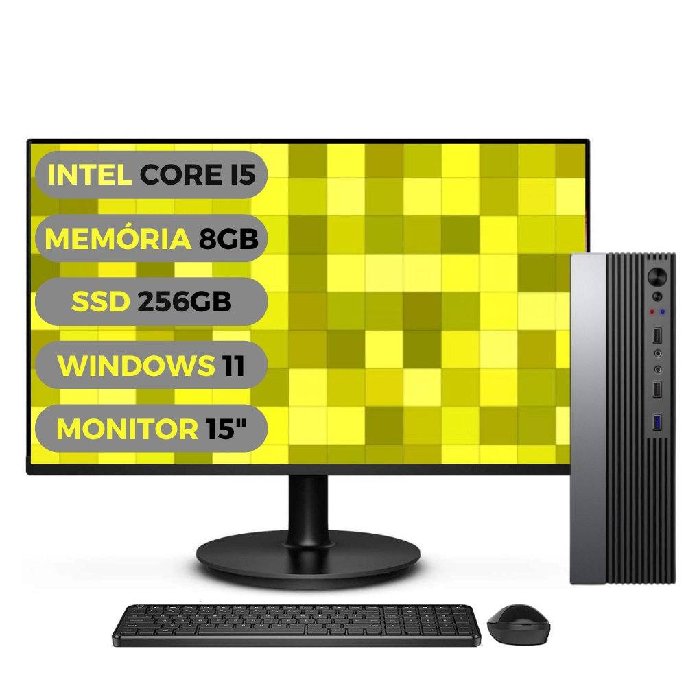 Computador Completo 3green Velox Intel Core i5 8GB ssd 256GB Windows 11 ... Computador Completo 3green Velox Intel Core i5 8GB ssd 256GB Windows 11 ...