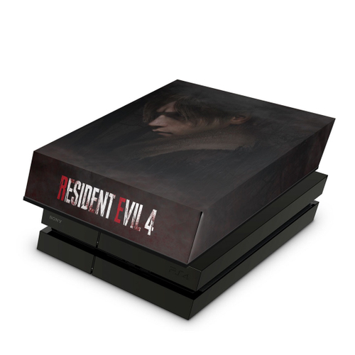 Capa Ps4 Fat Anti Poeira Resident Evil 4 Remake No Shoptime