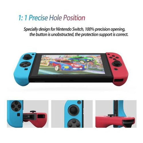 Capa Case Gamer Protetora De Silicone Nintendo Switch Joycon na Americanas Empresas