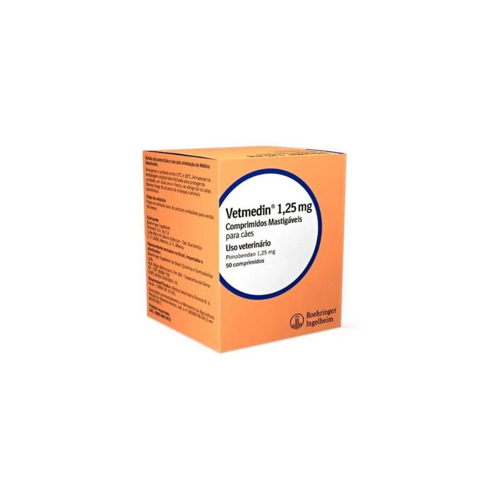 Vetmedin 1,25 Mg Com 50 Comprimidos | Submarino Vetmedin 1,25 Mg Com 50 Comprimidos | Submarino