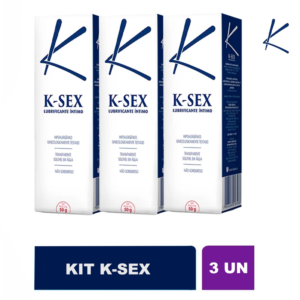 Kit Com 3 K Sex Gel Natural Solúvel Lubrificante Intimo 50g Em Promoção Na Americanas
