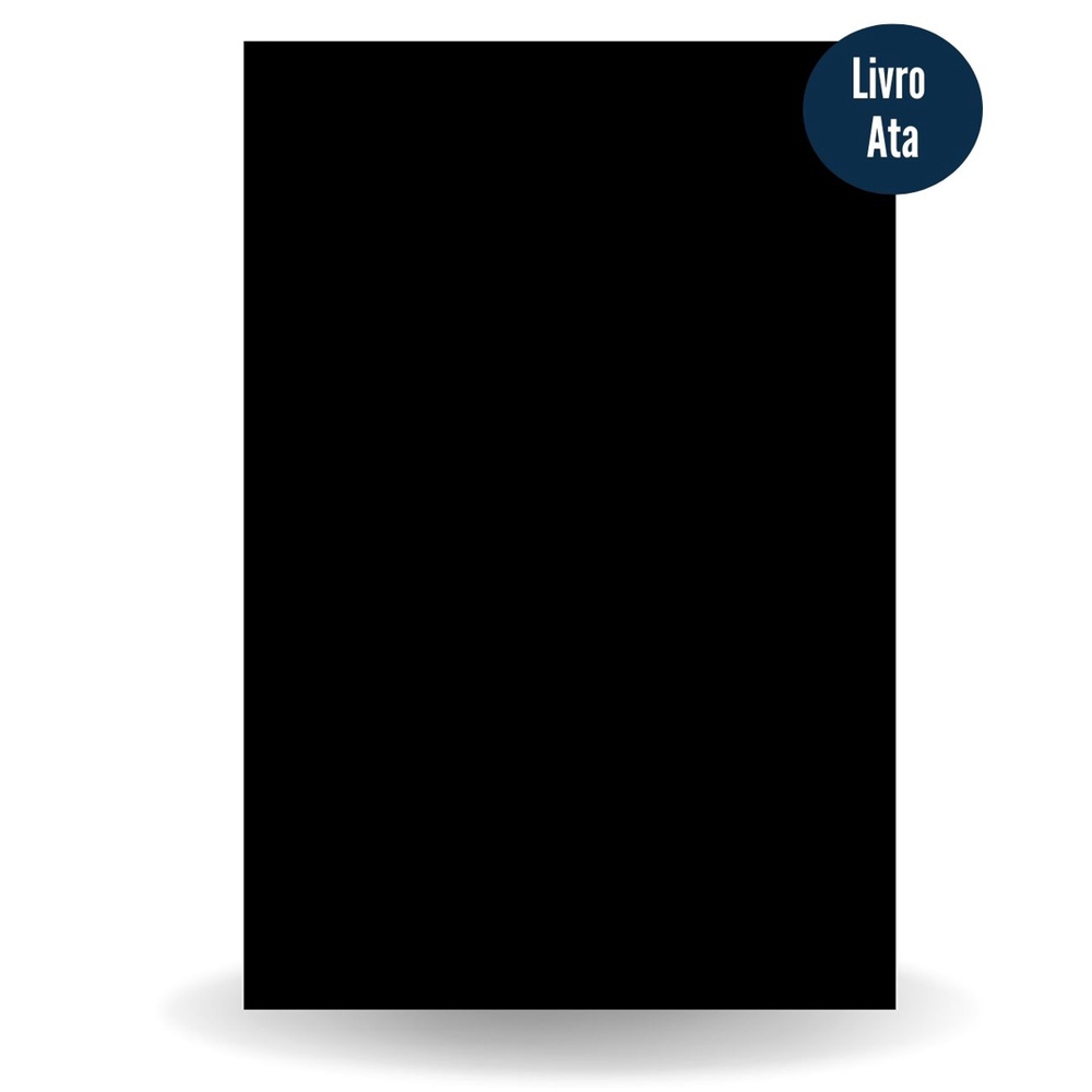 Livro Ata Grande Capa Dura Preto 100 Folhas Numerado sem Margem para ... Livro Ata Grande Capa Dura Preto 100 Folhas Numerado sem Margem para ...