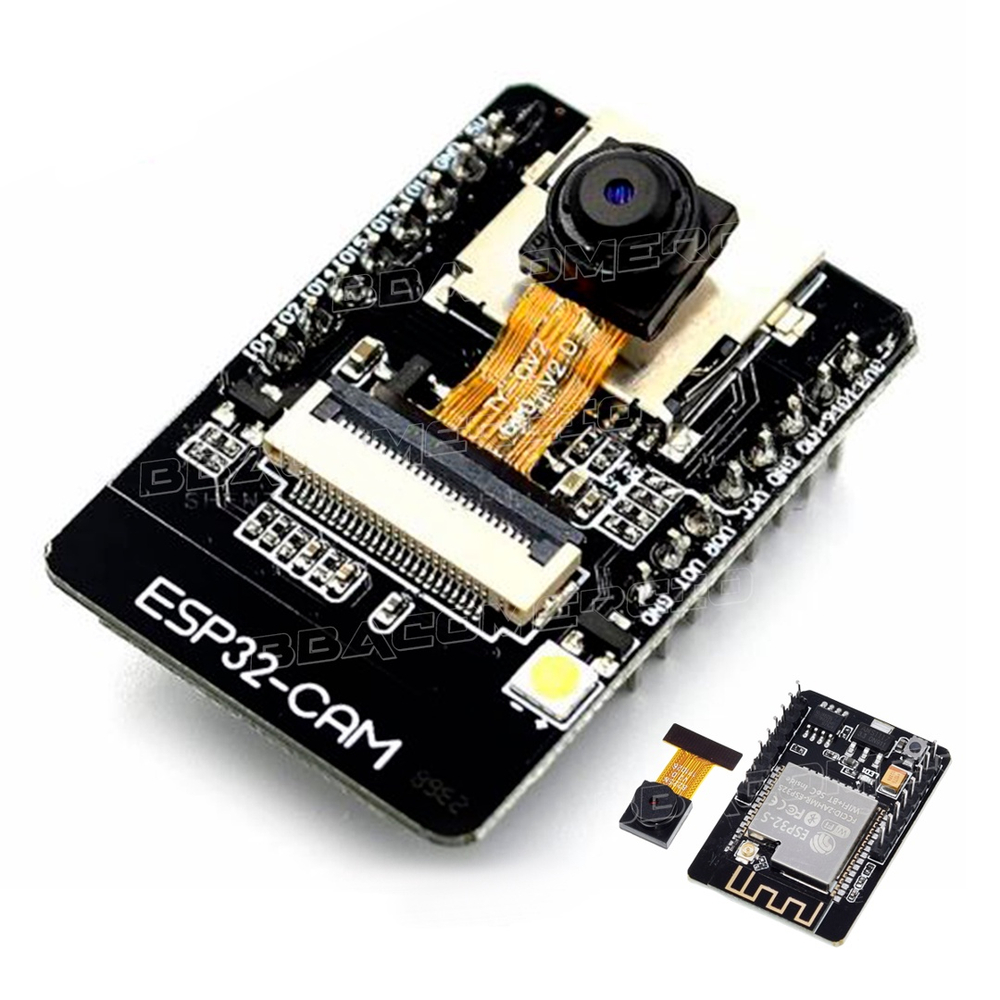 Placa Esp32 Cam Pino Soldado Wifi Bluetooth Câmera 16 Pinos Em Promoção