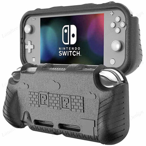 Capa Nintendo Switch Lite Case Protecao Queda Eva Preto